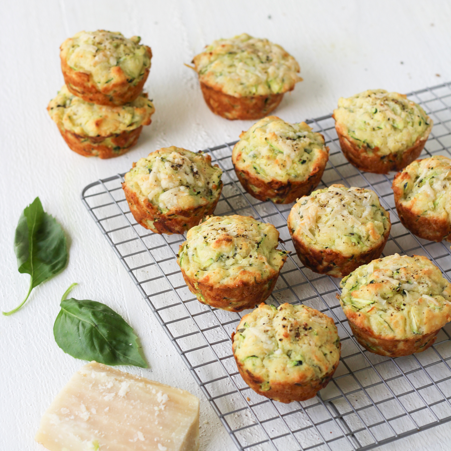 Zucchini Parmesan Muffins | Basics